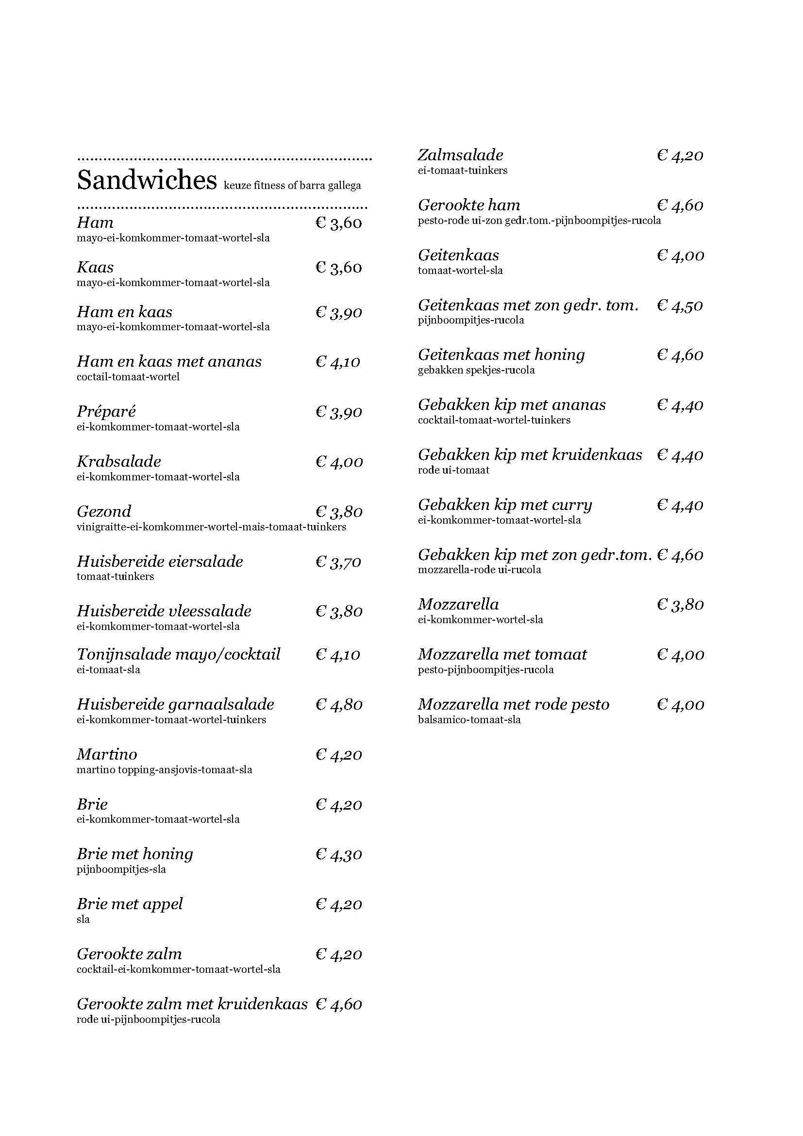 Welkom bij Lunchbar Mellon